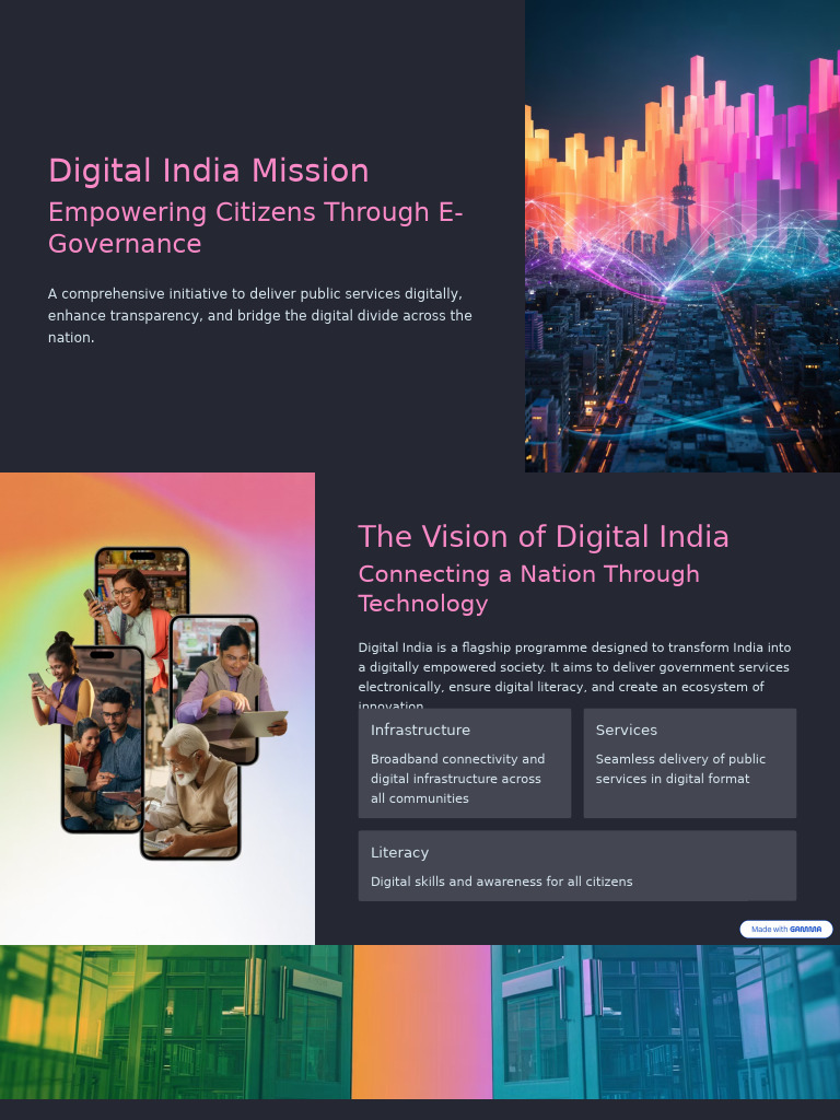 Digital India Mission | PDF | Taxes