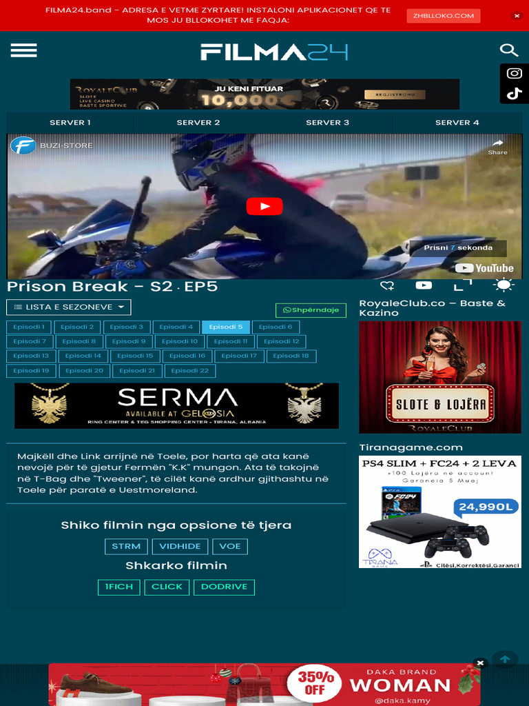 Sezoni 1 - Episodi 1 Filma24.Band Filma Dhe Seriale Me Titra Shqip HD | PDF