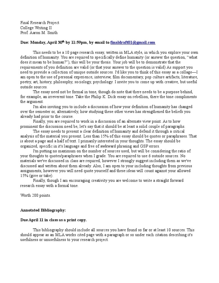 Spring 2012 Cwii Final | PDF | Essays | Citation