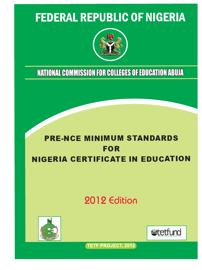 Pre NCE Minimum Standards | PDF | Circle | Equations
