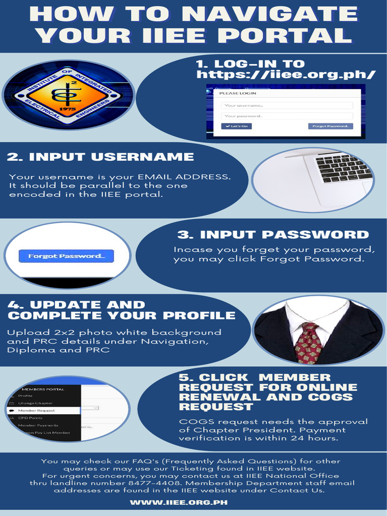 How To Navigate Your IIEE Portal | PDF