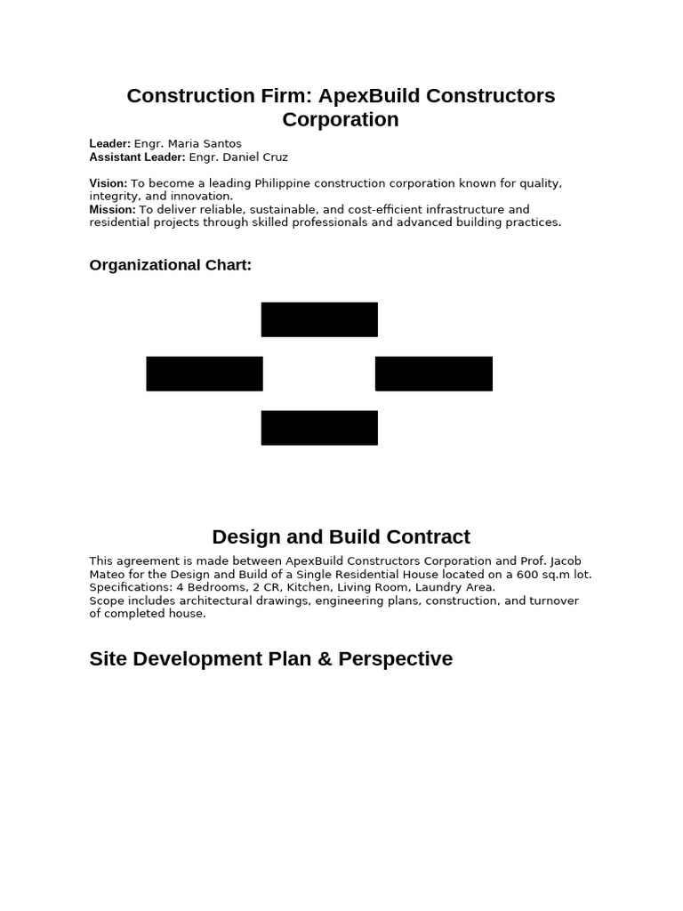 Construction Package | PDF