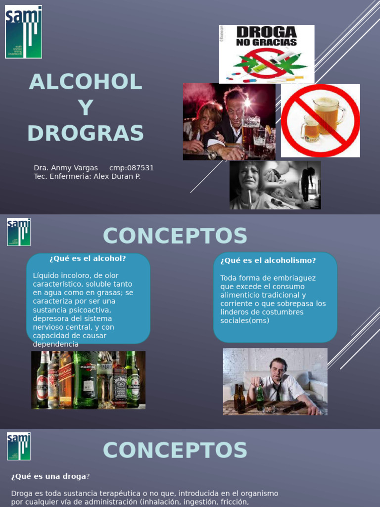 Alcohol y Drogas Topico | PDF