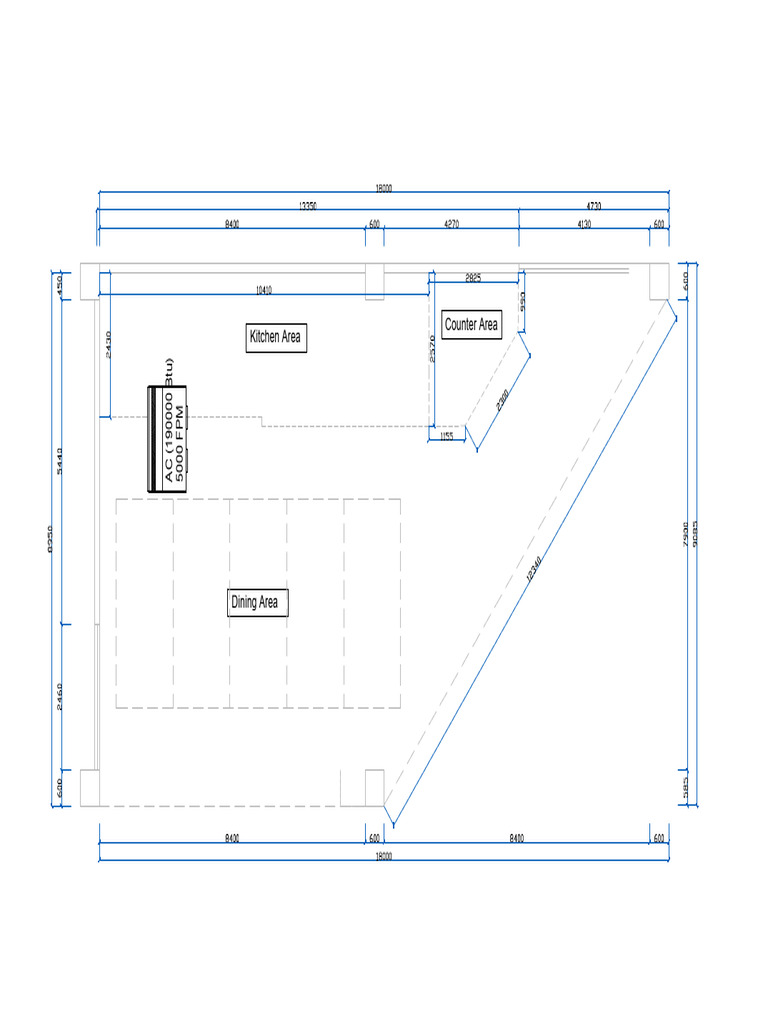Existing AC Drawing | PDF