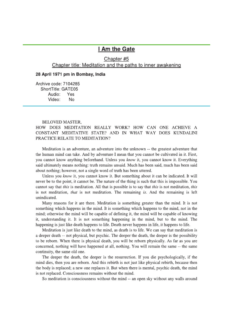 Iamthegate Ch5 Double-Arrowed | PDF