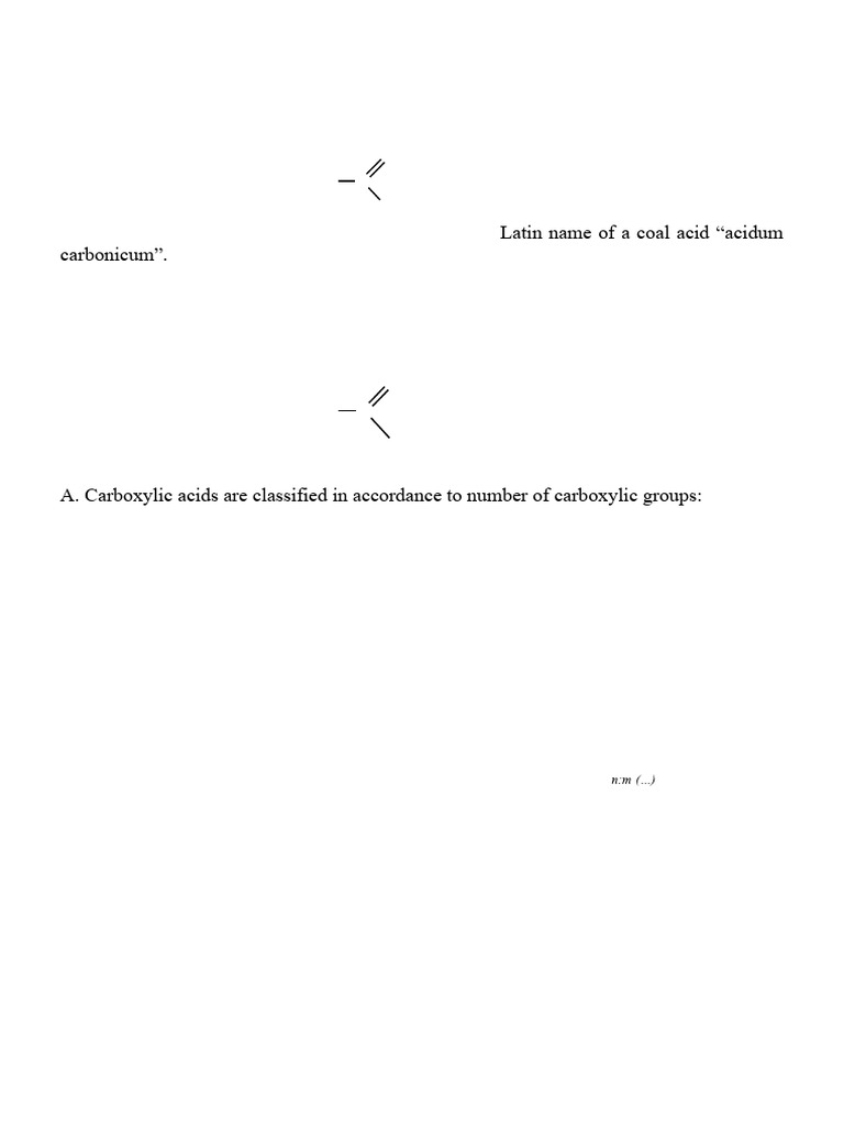Carboxylic Acids: Types and Properties | PDF | Carboxylic Acid | Acid