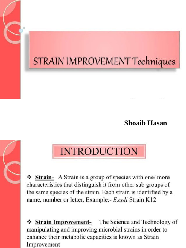 Upstream Fermentation Process Overview | PDF