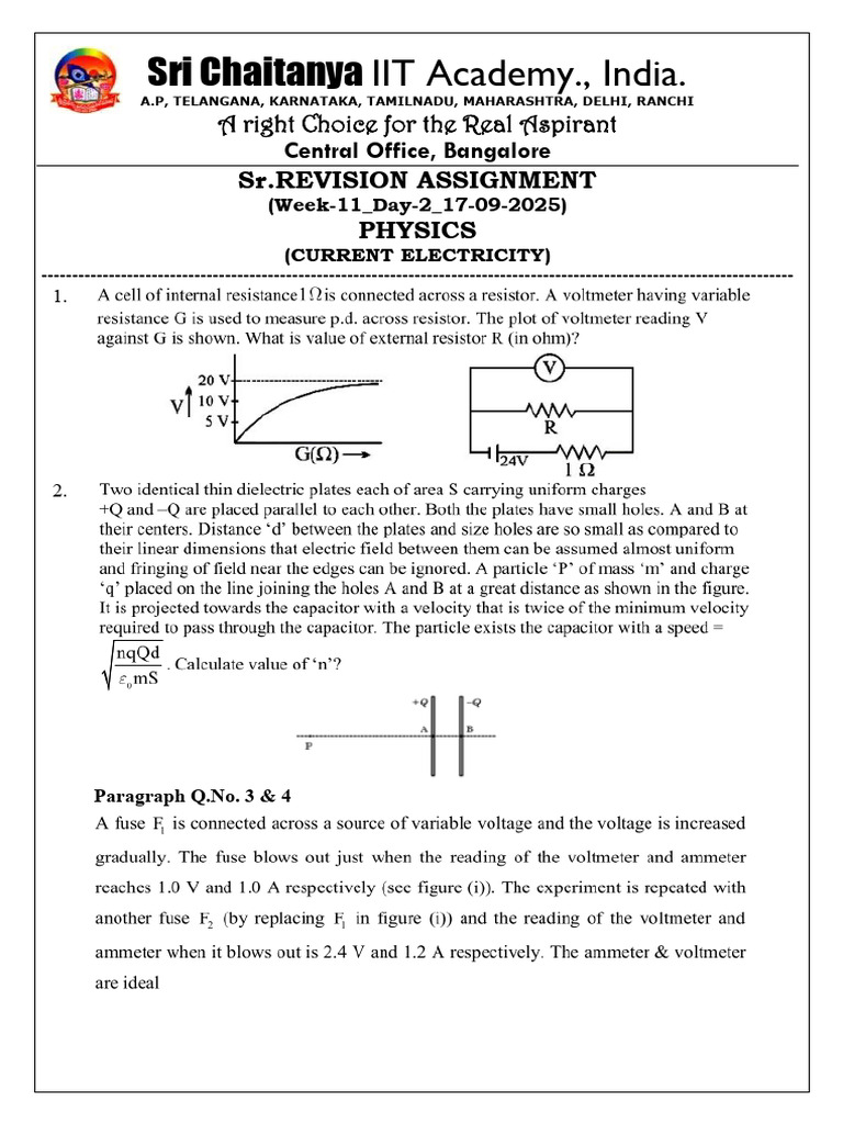 Week 11 Physics Revision Assignment | PDF | Chess Theory | Chess