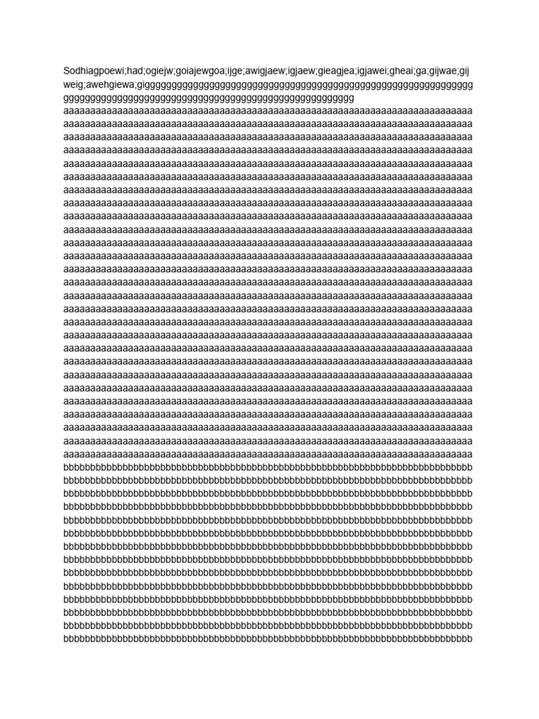Random Filler Document | PDF