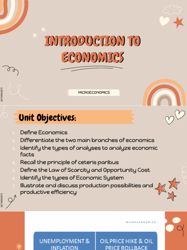 Module 1 Introduction To Economics | PDF | Economics | Market (Economics)