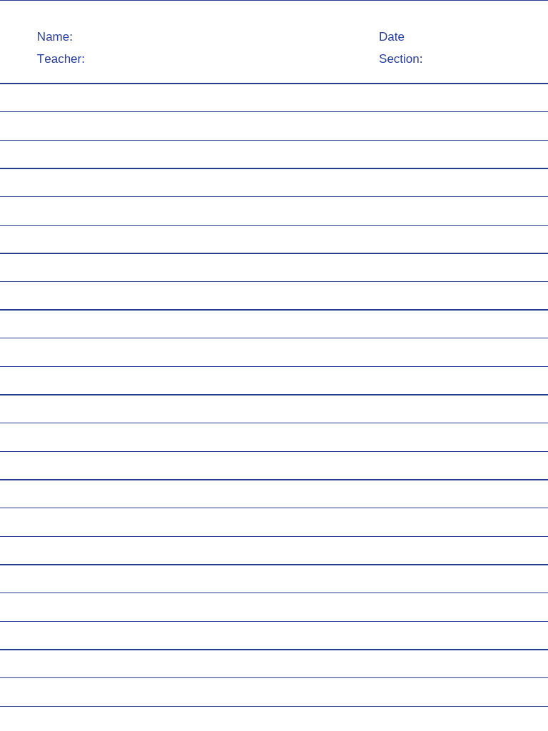 Grade 4 Pad Paper | PDF