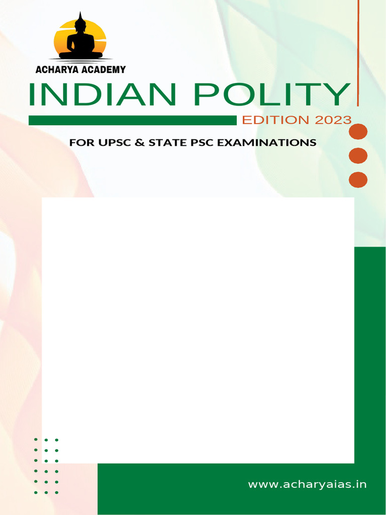 Indian Polity for UPSC & PSC 2023 | PDF