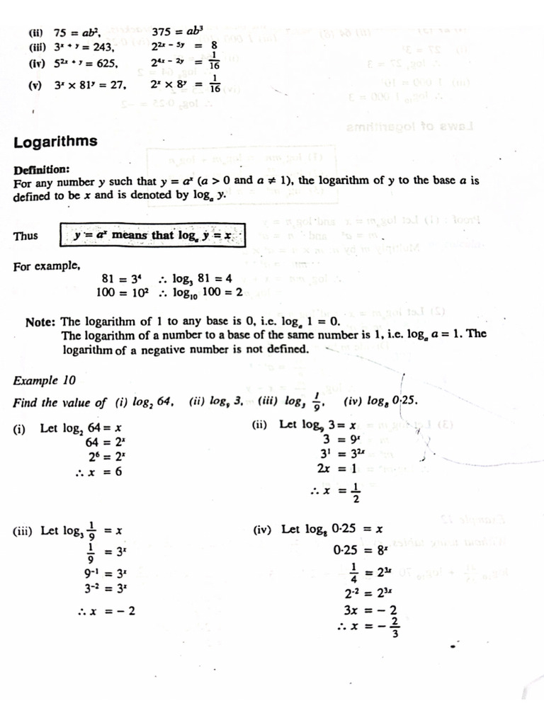 Pure Maths - Final Term | PDF