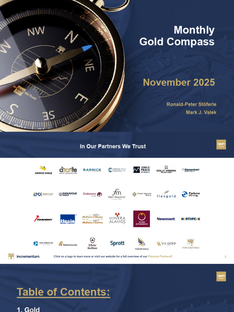 IGWT Monthly-Gold-Compass 2025 11 | PDF | United States Dollar | Silver