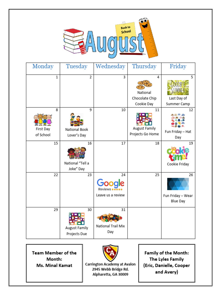 August 2022 Calendar 2 | PDF