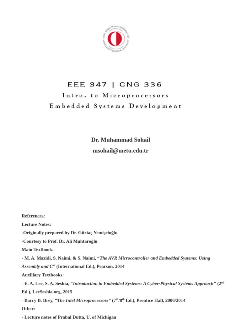 AVR Assembly Language Programming Guide | PDF | Assembly Language ...