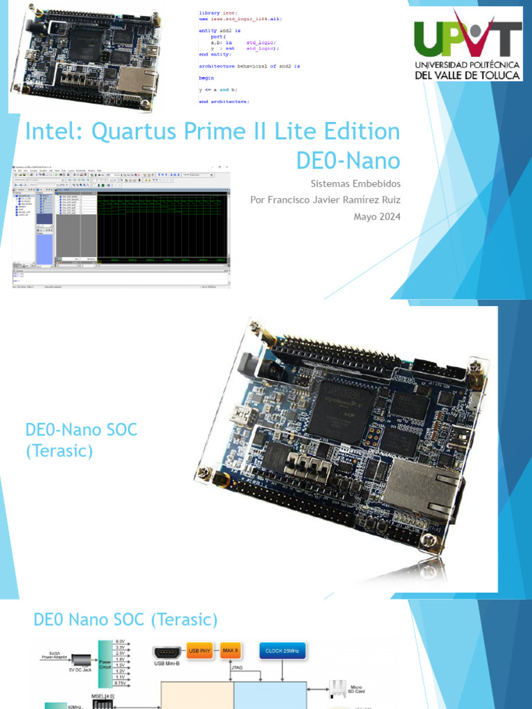 Intel Quartus II Lite Edition DE0 Nano SOC U2 | PDF | Informática ...