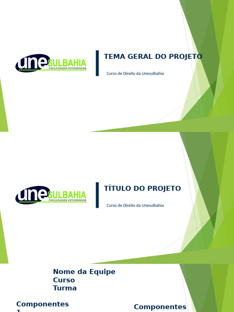 MODELO DO SLIDE PARA APRESENTAÇÃO (3) | PDF