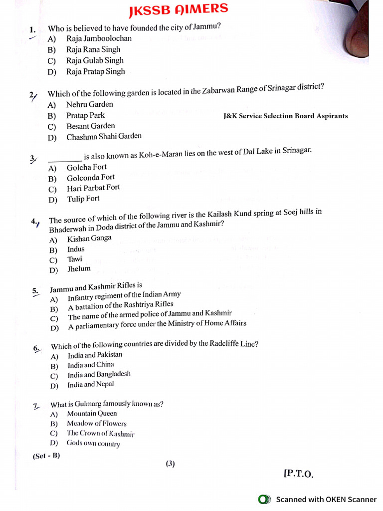 Jkpsi Finance Paper | PDF