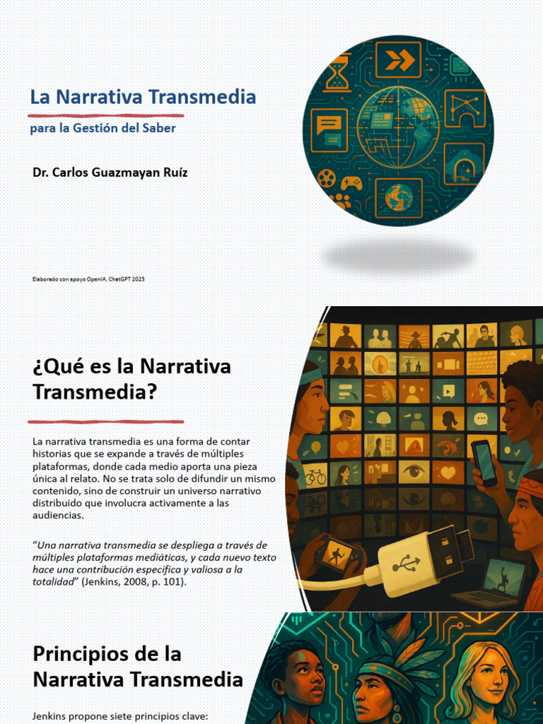 Narrativa Transmedia en Educación | PDF
