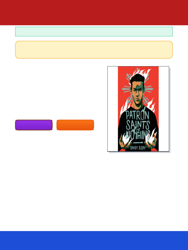 Patron Saints of Nothing 2nd Edition Randy Ribay ebook updated digital ...