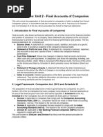 Financial Statements Format Schedule III | PDF | Income Statement | Expense