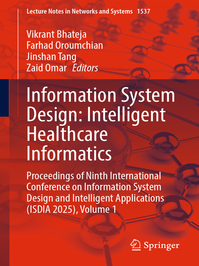 Information System Design: Intelligent Healthcare Informatics | PDF ...