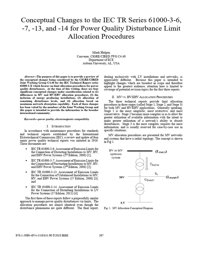 Cambios IEC 6100 3-6 | PDF