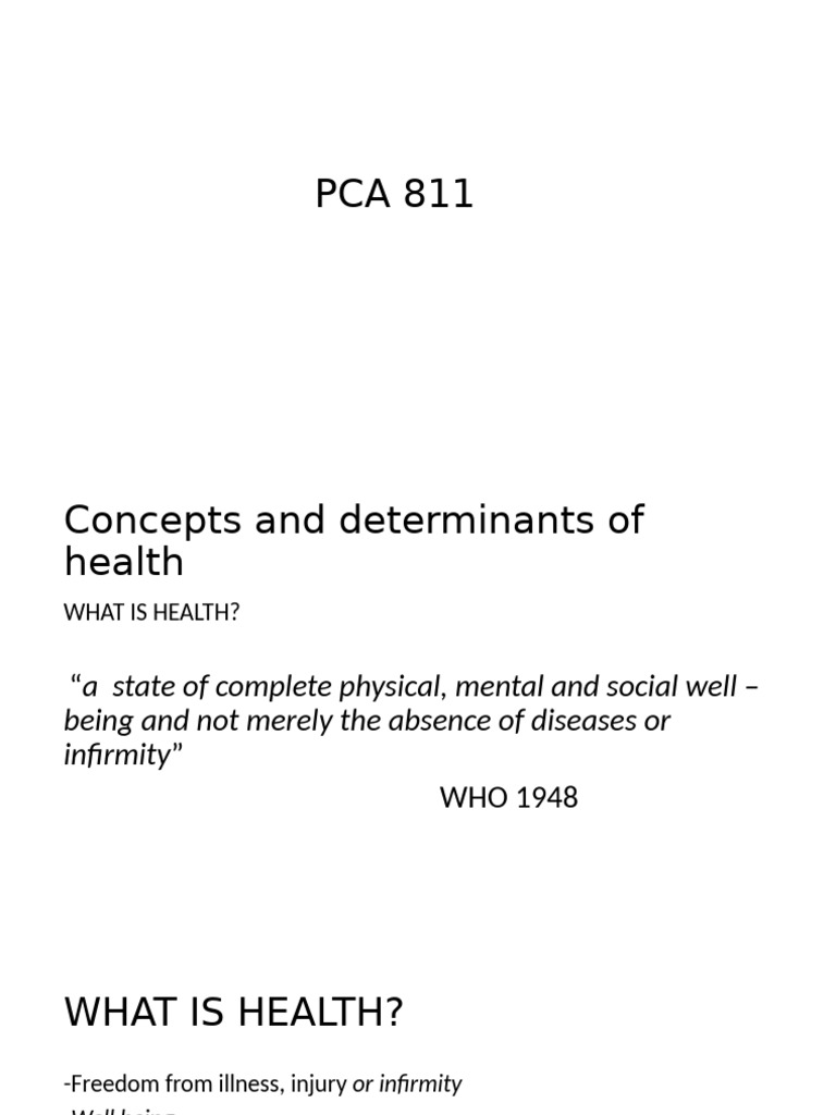 Health Concepts and Promotion Models | PDF | Health Promotion | Public ...