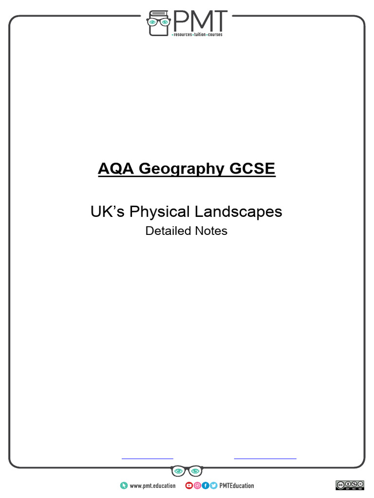 UK's Physical Landscapes | PDF