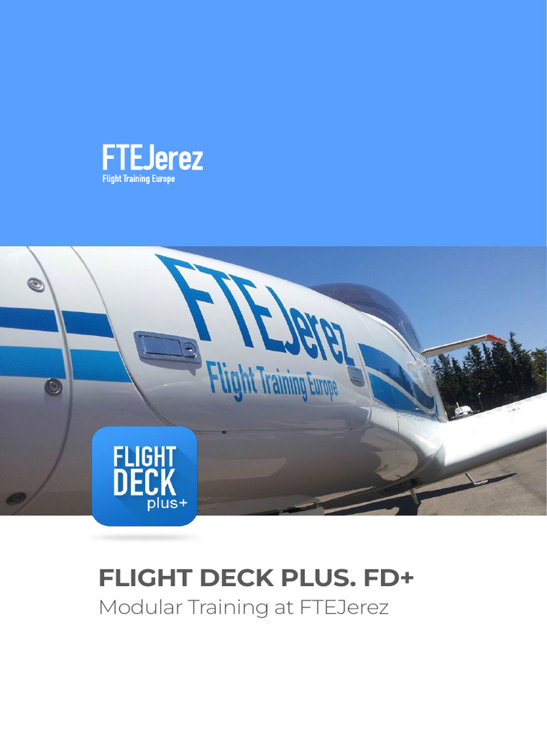 Flight Deck Plus Modular Training Program | PDF | Aviation | Aeronautics