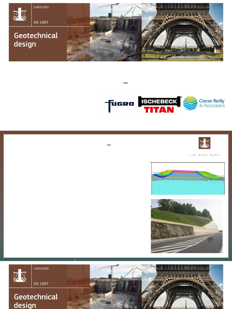 Eurocode Design for Soil Nailed Structures | PDF | Geotechnical ...
