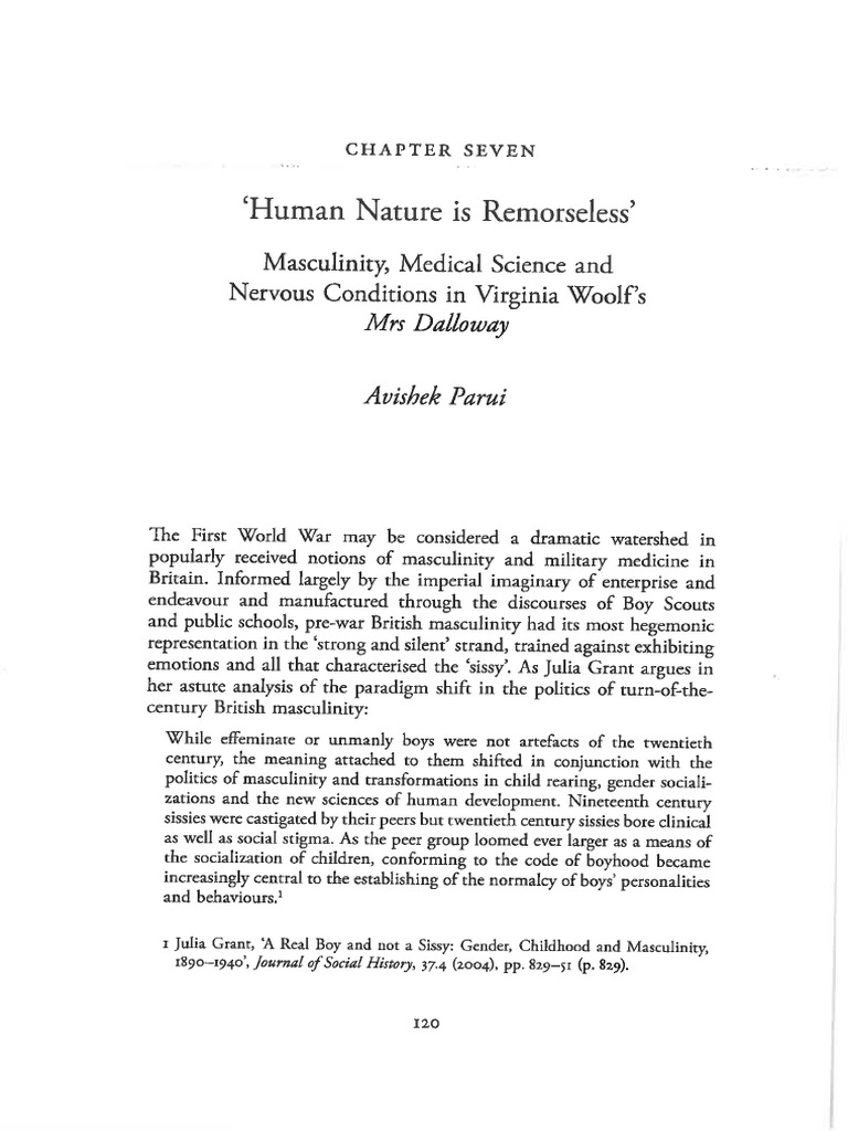 Parui Male Body in Medicine and Literature | PDF
