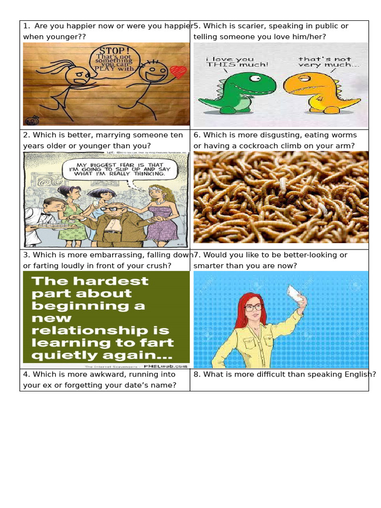 Thought-Provoking Questions for Reflection | PDF