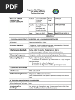 Grade 4 Decimal Place Value Lesson Plan | PDF | Learning | Decimal