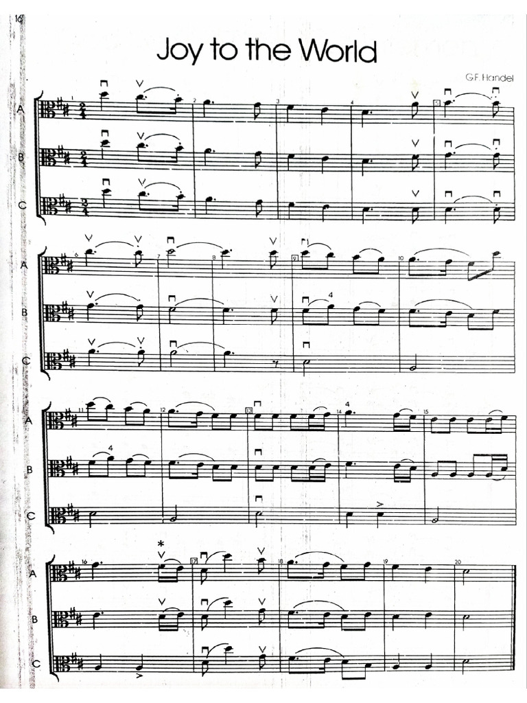 Joy To The World | PDF