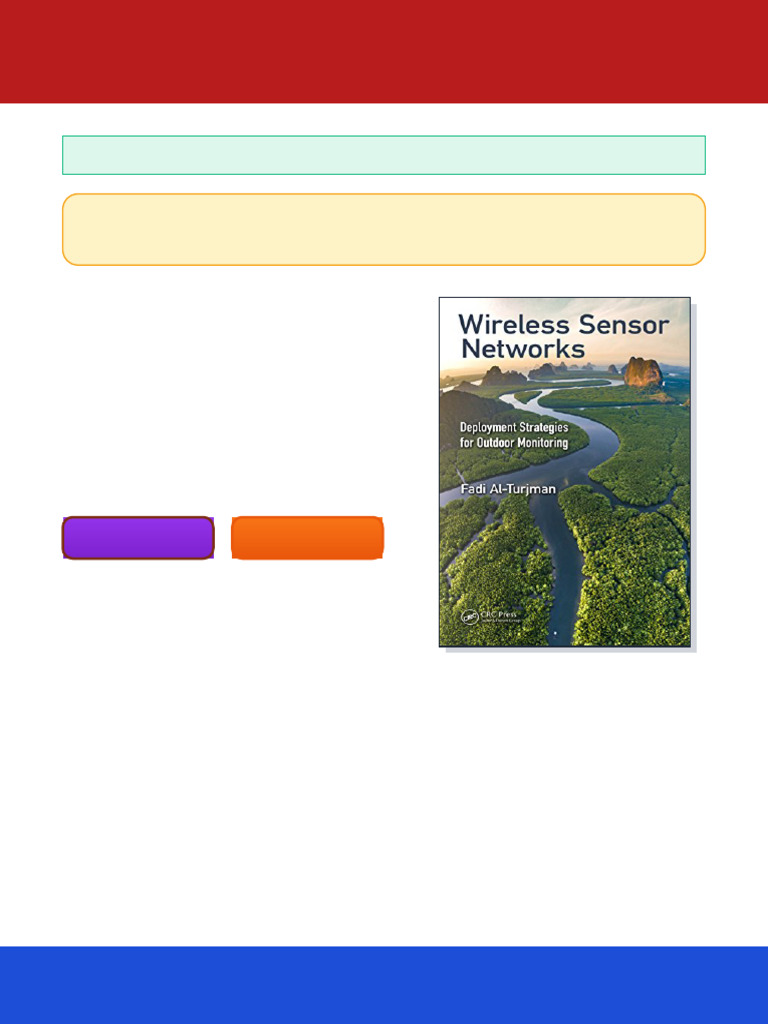 Wireless Sensor Networks: Deployment Strategies For Outdoor Monitoring ...
