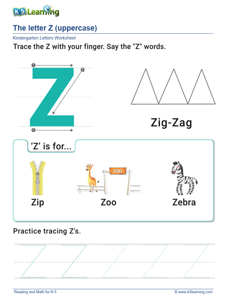 Uppercase Letter z | PDF