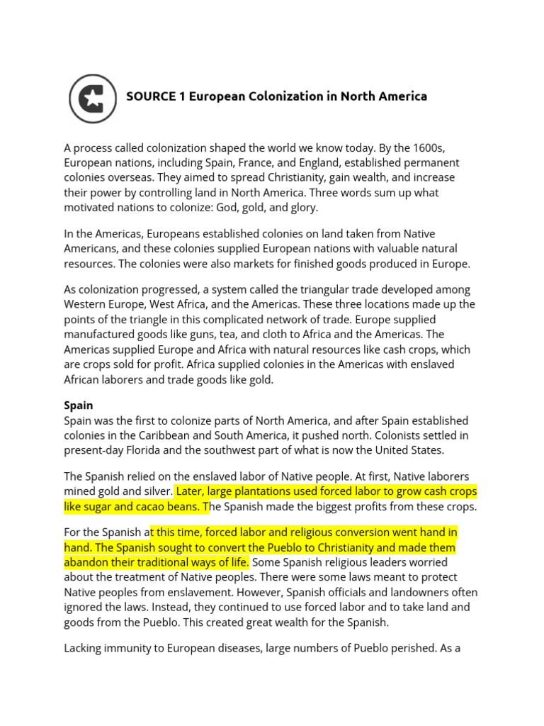 CER_ European Powers Sources | PDF | European Colonization Of The ...
