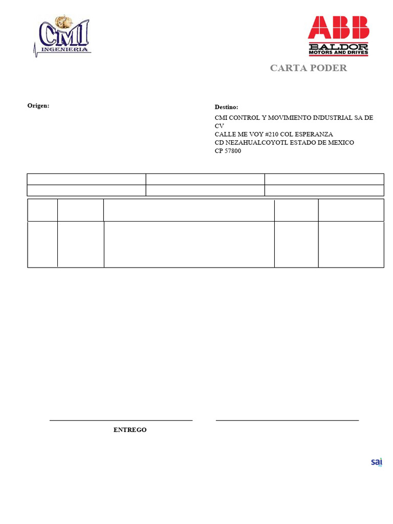 Carta Poder - 20220219 - 001mer | PDF