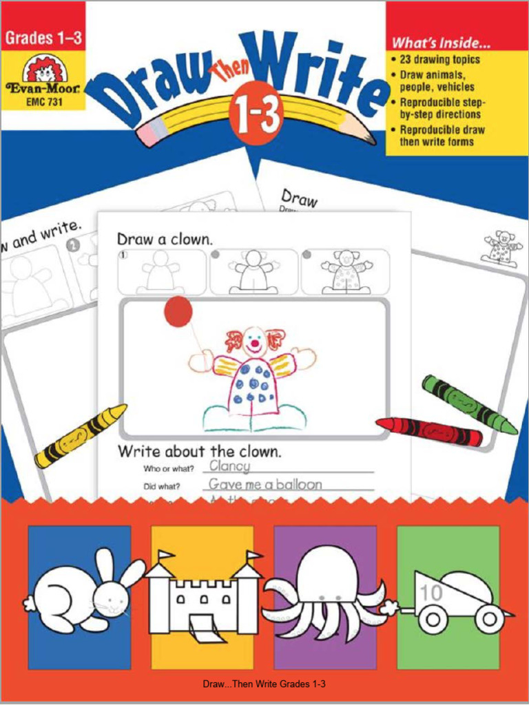 Draw and Write Activities for Grades 1-3 | PDF