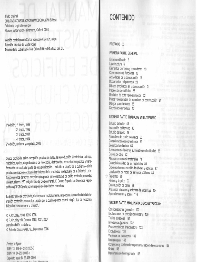 Manual De Construcción De Edificios 1 Pdf