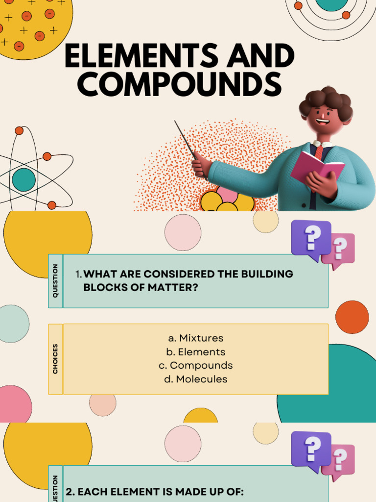 Atomic Theory Science Presentation Colorful 3D Style | PDF | Chemical ...