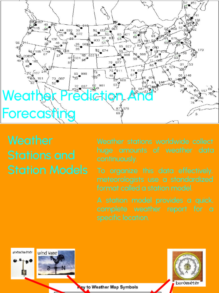 Understanding Weather Station Models | PDF | Weather | Weather Forecasting