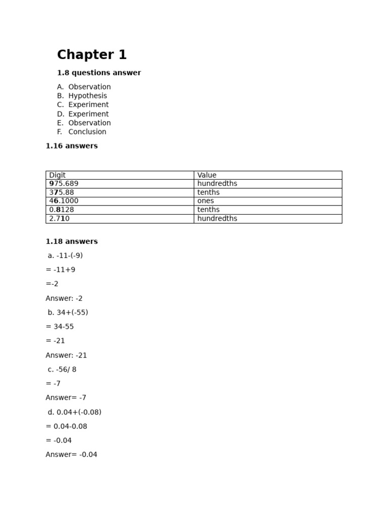 Science Questions and Answers Guide | PDF | Mixture | Chemical Substances