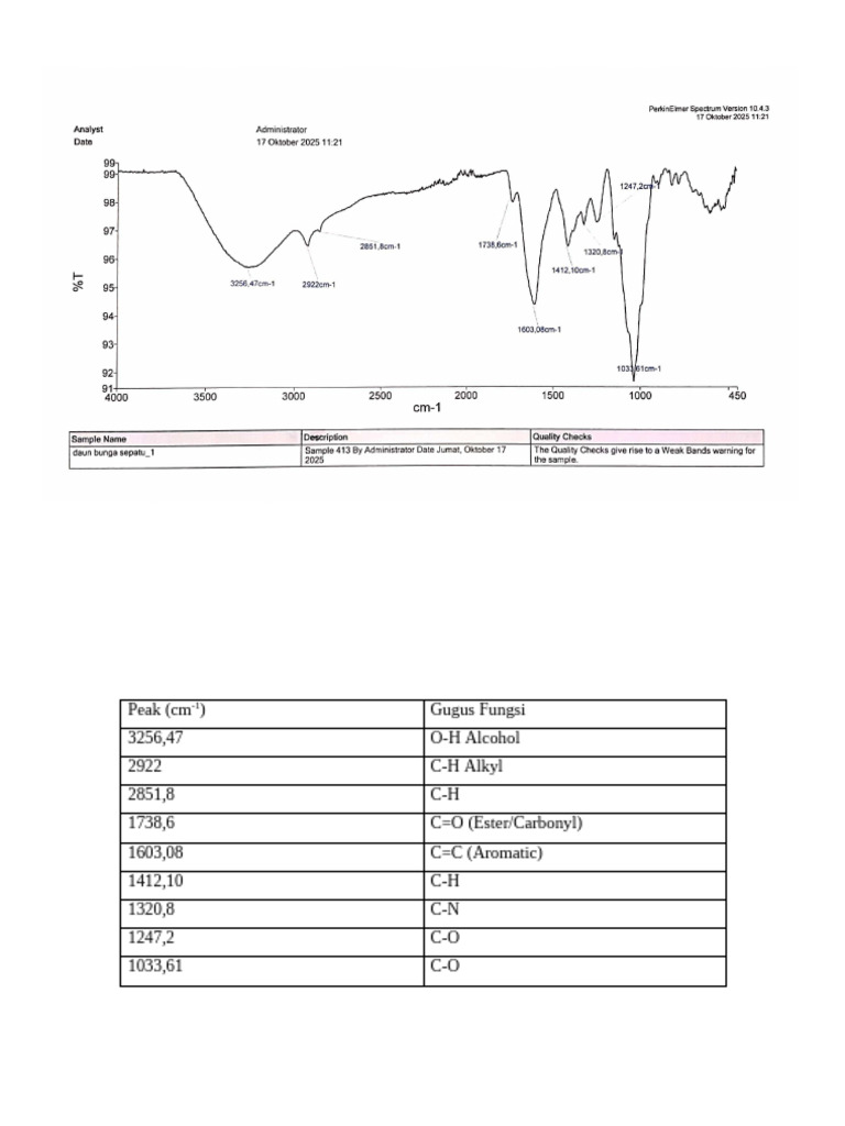 Hasil Ftir | PDF