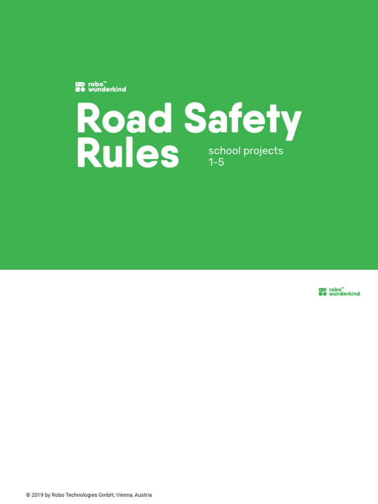 Engaging Road Safety Projects for Kids | PDF | Traffic | Traffic Light