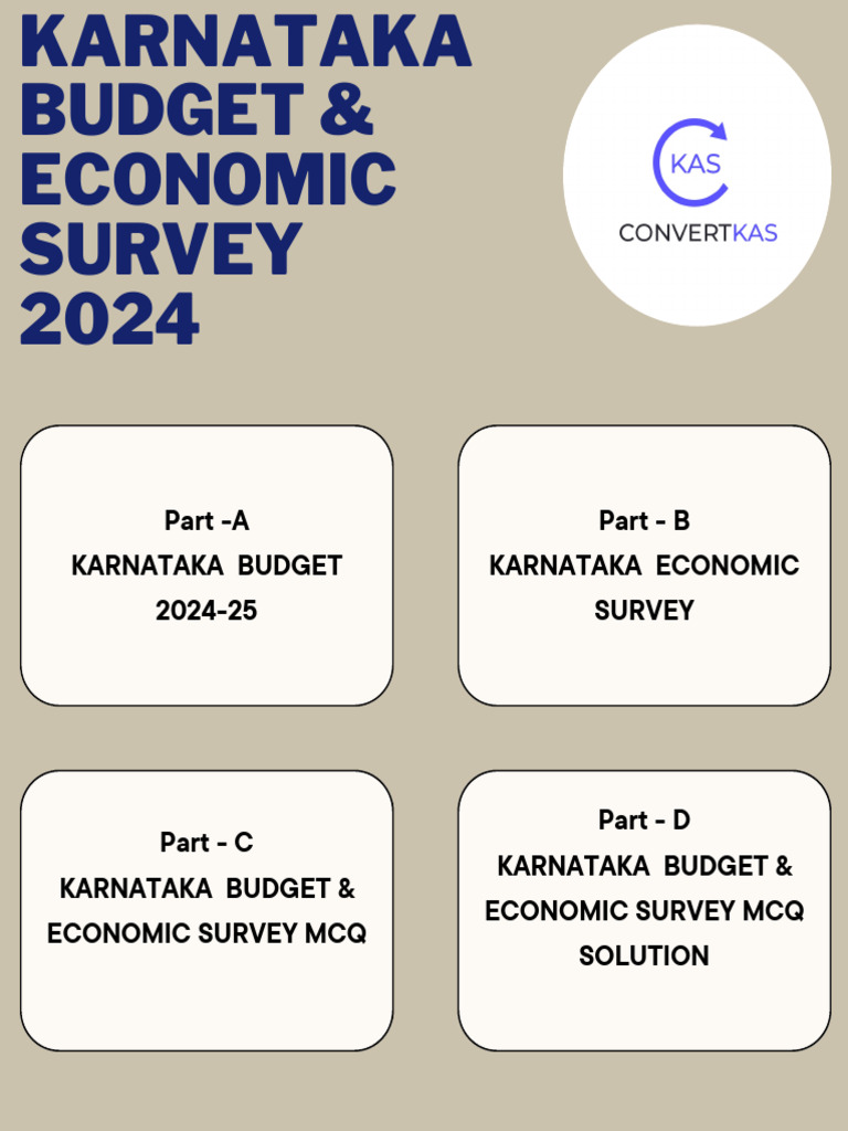 Karnataka Budget & Economic Survey 2024 | PDF | Taxes | Cancer