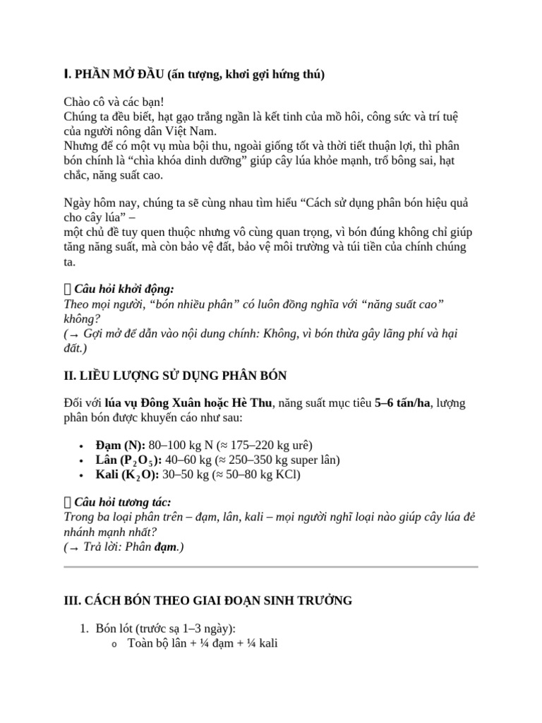 Du An Phan Bon | PDF