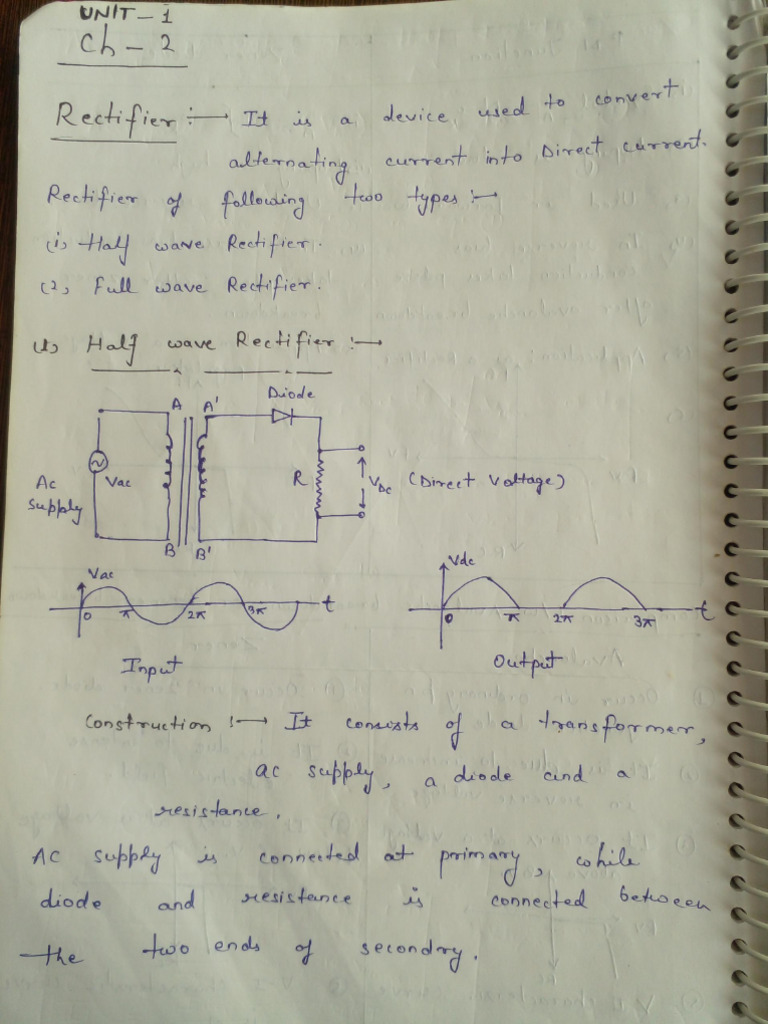 Electronics Unit 1 Remaing | PDF